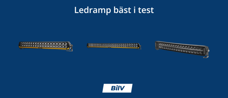 Ledramp Bäst i test 2026 | Bästa ledramp för bilen